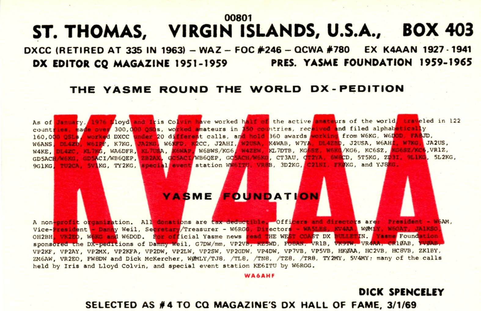 The Yasme Foundation – A Not-For-Profit Organization Promoting Amateur Radio